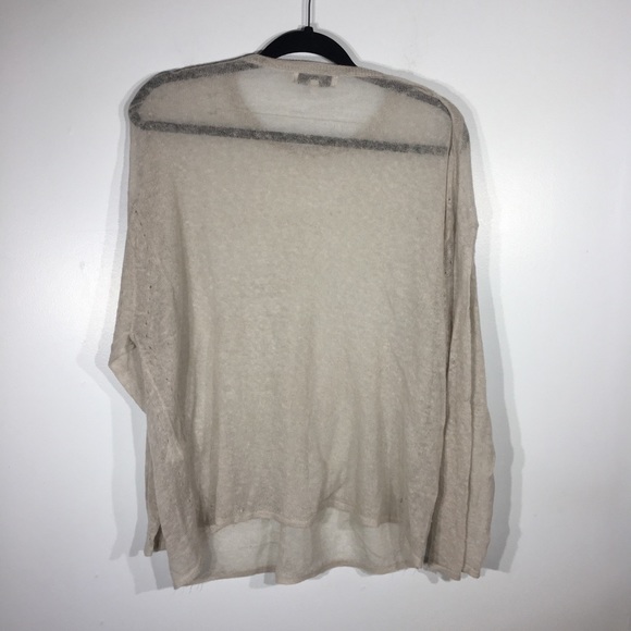 IRO | Sweaters | Iro Light Grey Sheer Crew Sweater Alpca Blend | Poshmark